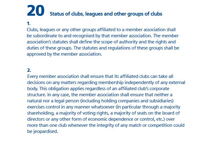 Midfield Press » Breaking the Rules: How the USSF is in Violation of ...
